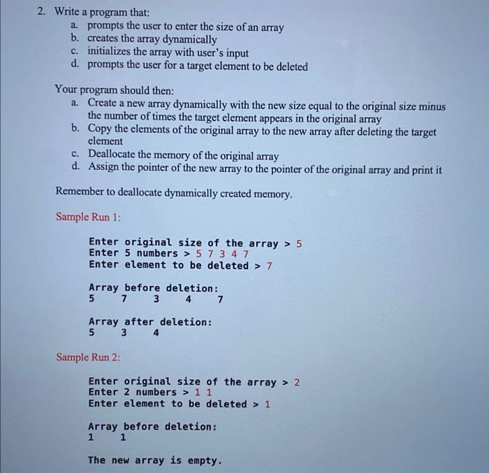 Solved 2. Write a program that: a. prompts the user to enter | Chegg.com