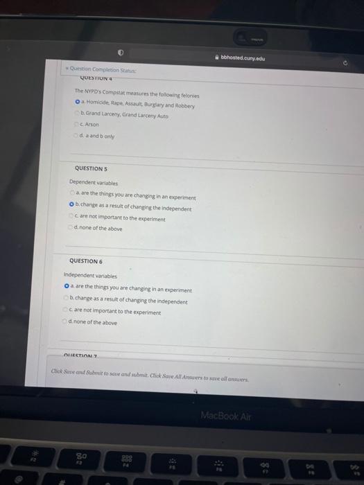 Solved bbhosted.cuny.edu Question Completion QUESTION 4 The | Chegg.com