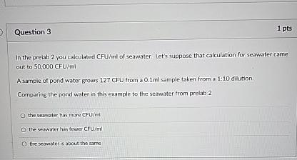 Solved Question 31 ﻿ptsIn the prelab 2 ﻿you calculated | Chegg.com