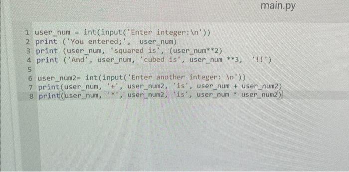 Solved 119 Lab Warm Up Basic Output With Variables Than A 