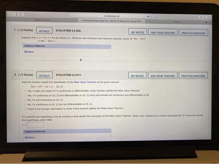 Solved > D webassin.net 42 Hero Mew Value -MATHS 901 Spring | Chegg.com
