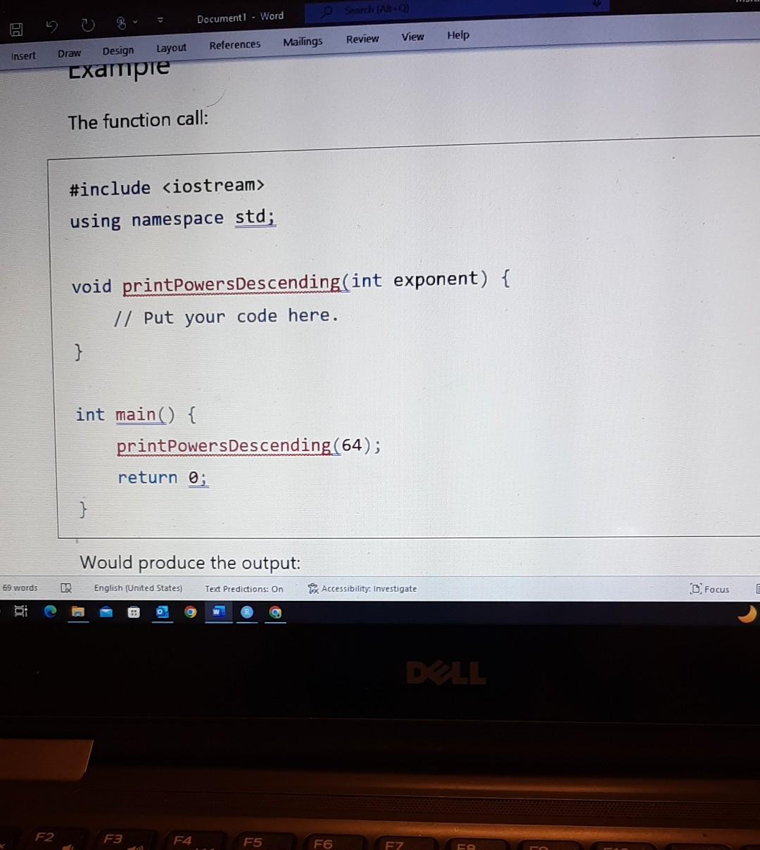 Solved Write the recursive function void | Chegg.com