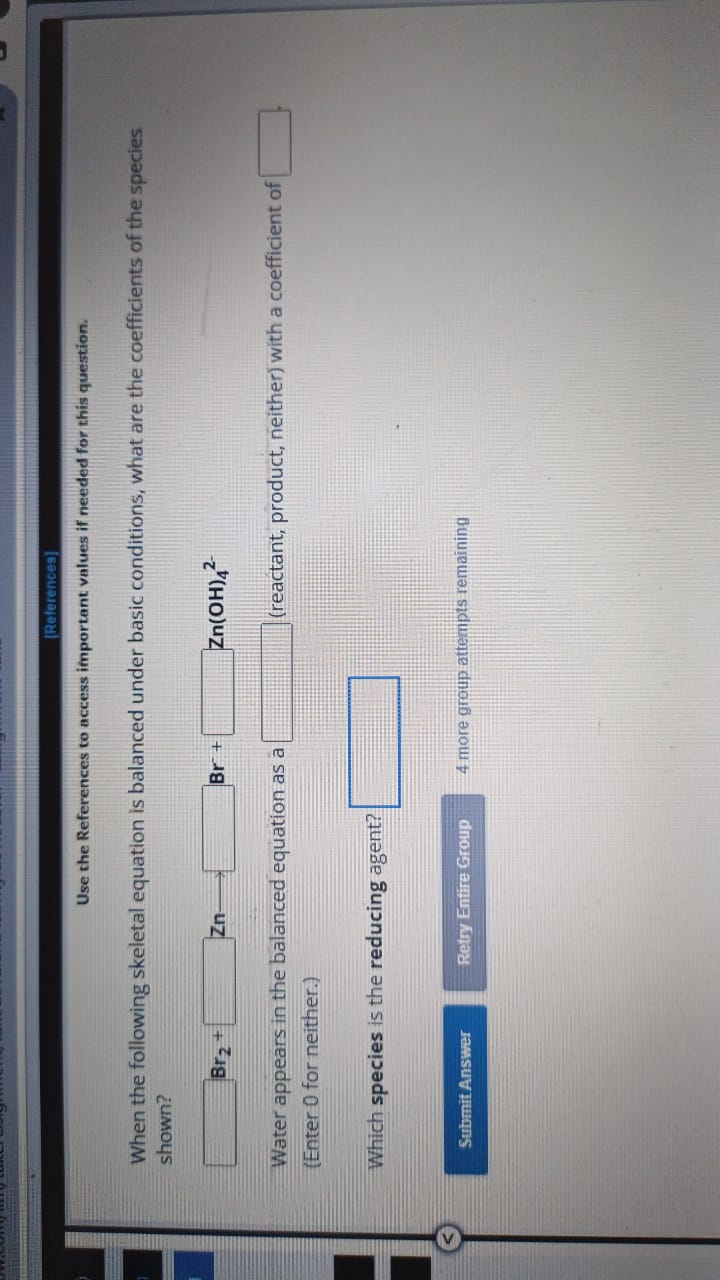 Solved Use the References to access important values if | Chegg.com