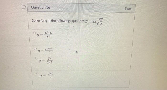 Solved D Question 13 5 pts Given that: s= 2.0 a (3.0 b + | Chegg.com