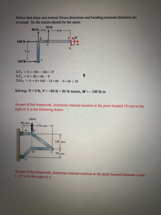 Solved Slides 6-7 Let's now consider the internal force | Chegg.com
