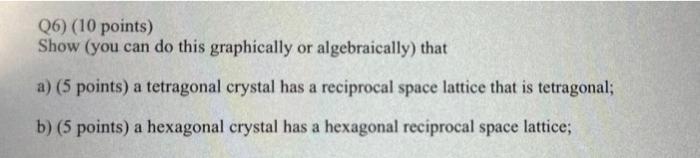 Solved Q6) (10 points) Show (you can do this graphically or | Chegg.com Solved Q6) (10 points) Show (you can do this graphically or | Chegg.com