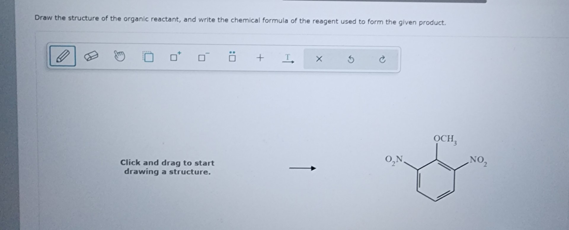Solved Draw the structure of the organic reactant, and write | Chegg.com