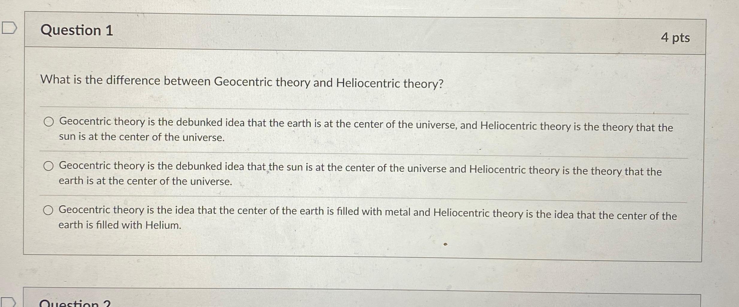 Solved Question 14 ﻿ptsWhat is the difference between | Chegg.com
