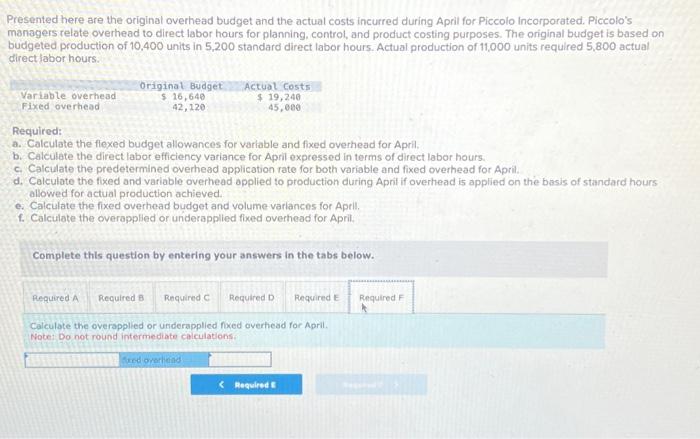 Solved Problem 15-26 (Algo) Variable and fixed overhead | Chegg.com