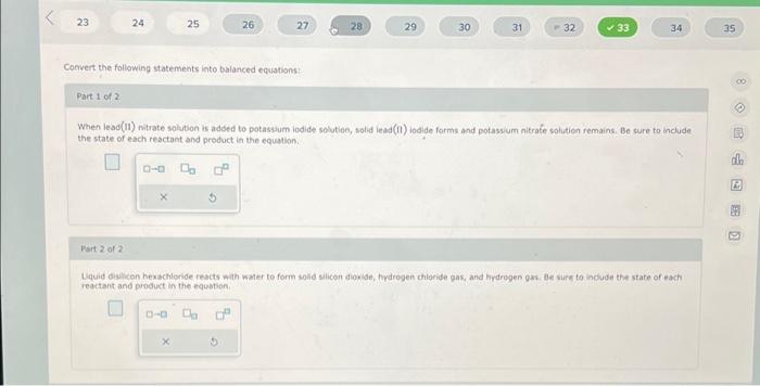 Solved 23 Part 1 of 2 24 Part 2 of 2 Convert the following | Chegg.com