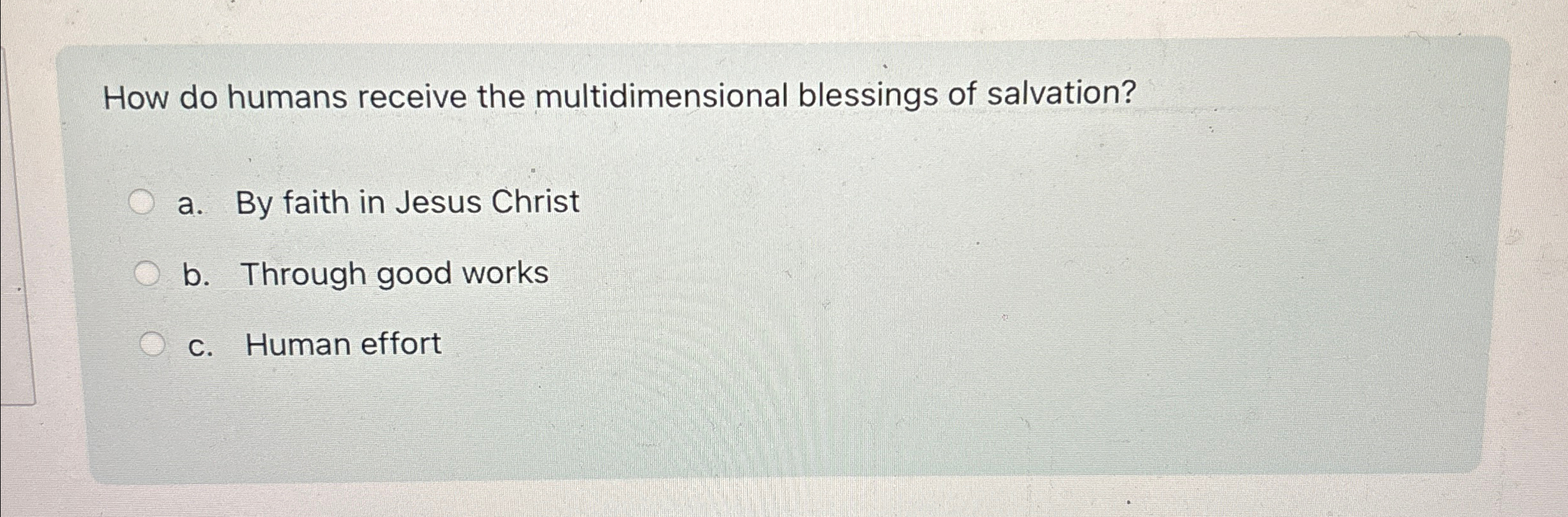 Solved How do humans receive the multidimensional blessings | Chegg.com