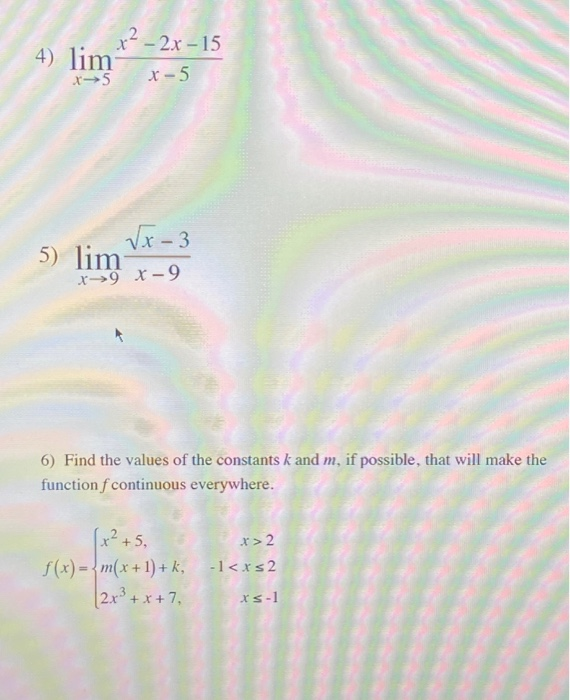 Solved 1) Use the definition of a limit to prove lim(x + 1) | Chegg.com