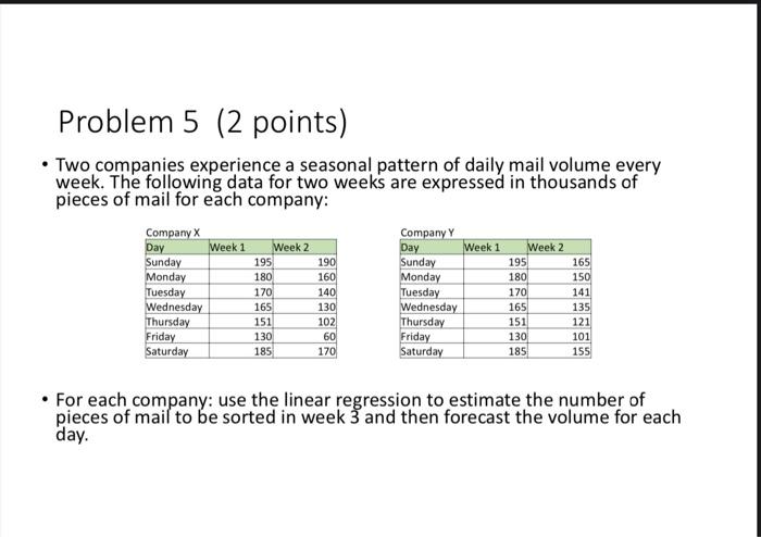 Solved - Chicken's periodically offers carryout five-piece | Chegg.com