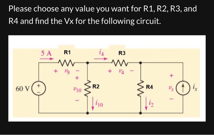 Solved If V=60 V, R1 = 2 ohm, R2 = 4 ohm, R3 = 6 ohm, R4 = 8 | Chegg.com