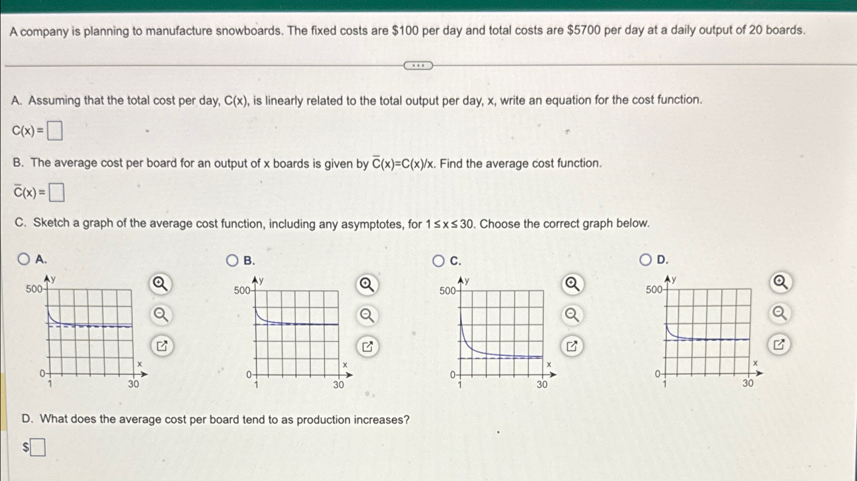 Solved A company is planning to manufacture snowboards. The | Chegg.com