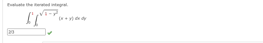 Solved Evaluate the iterated integral.∫01∫01-y22(x+y)dxdy | Chegg.com