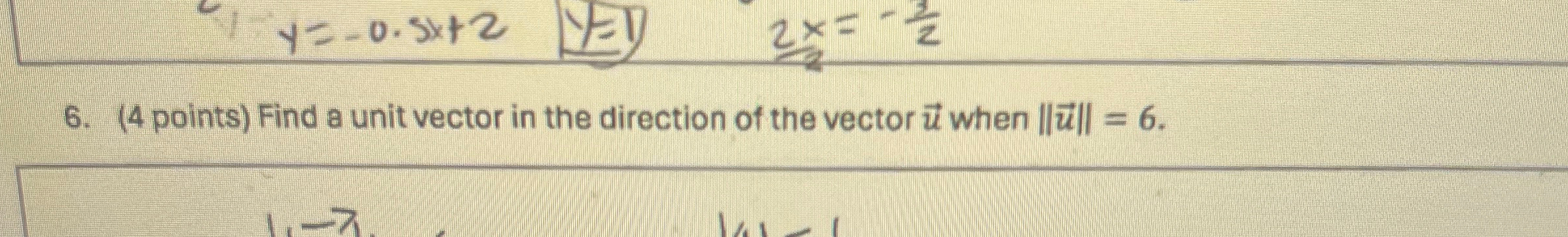 Solved Find a unit vector in the direction of the vector | Chegg.com