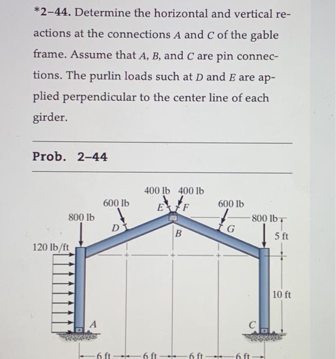 Solved ∗2−44. Determine the horizontal and vertical | Chegg.com Solved ∗2−44. Determine the horizontal and vertical | Chegg.com