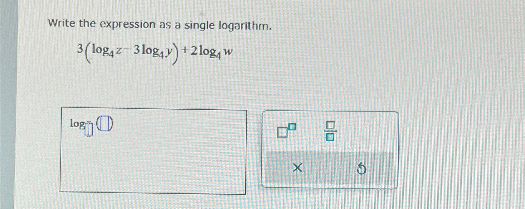 Solved Write the expression as a single | Chegg.com
