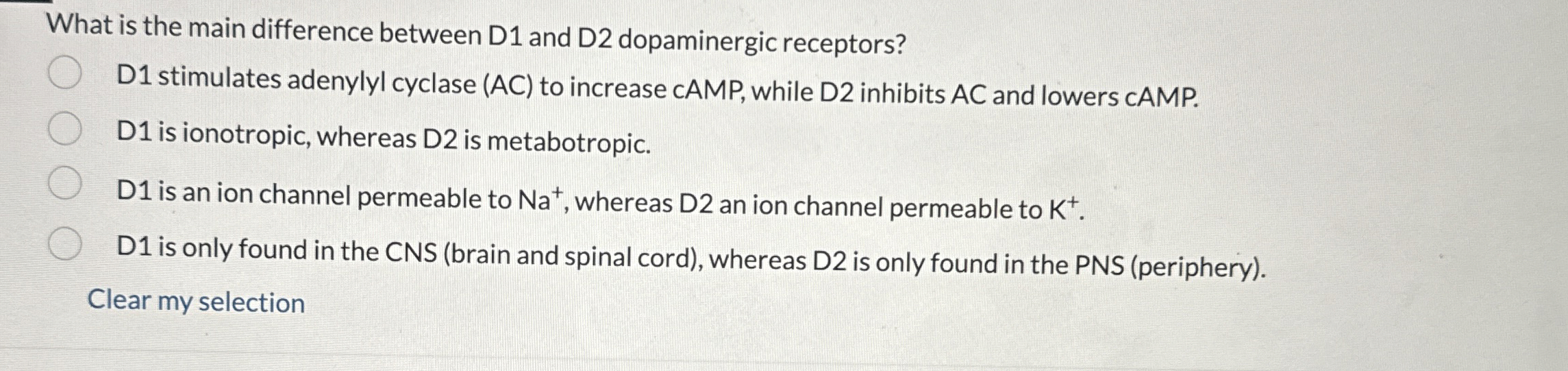 Solved What is the main difference between D1 ﻿and D2 | Chegg.com