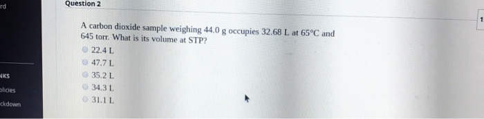 Solved Question 1 How many sodium ions are present in 325 mL | Chegg.com