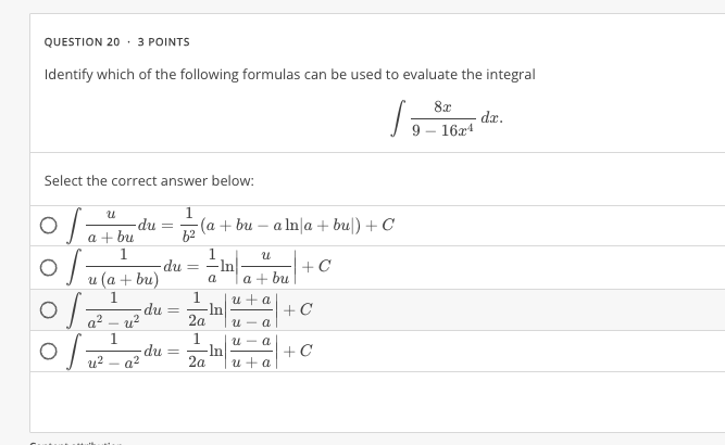 Solved Question 203 ﻿pointsidentify Which Of The Following 