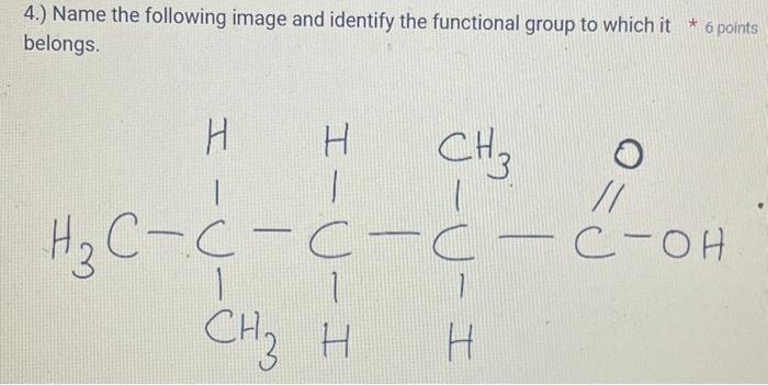 Solved 4.) Name the following image and identify the | Chegg.com