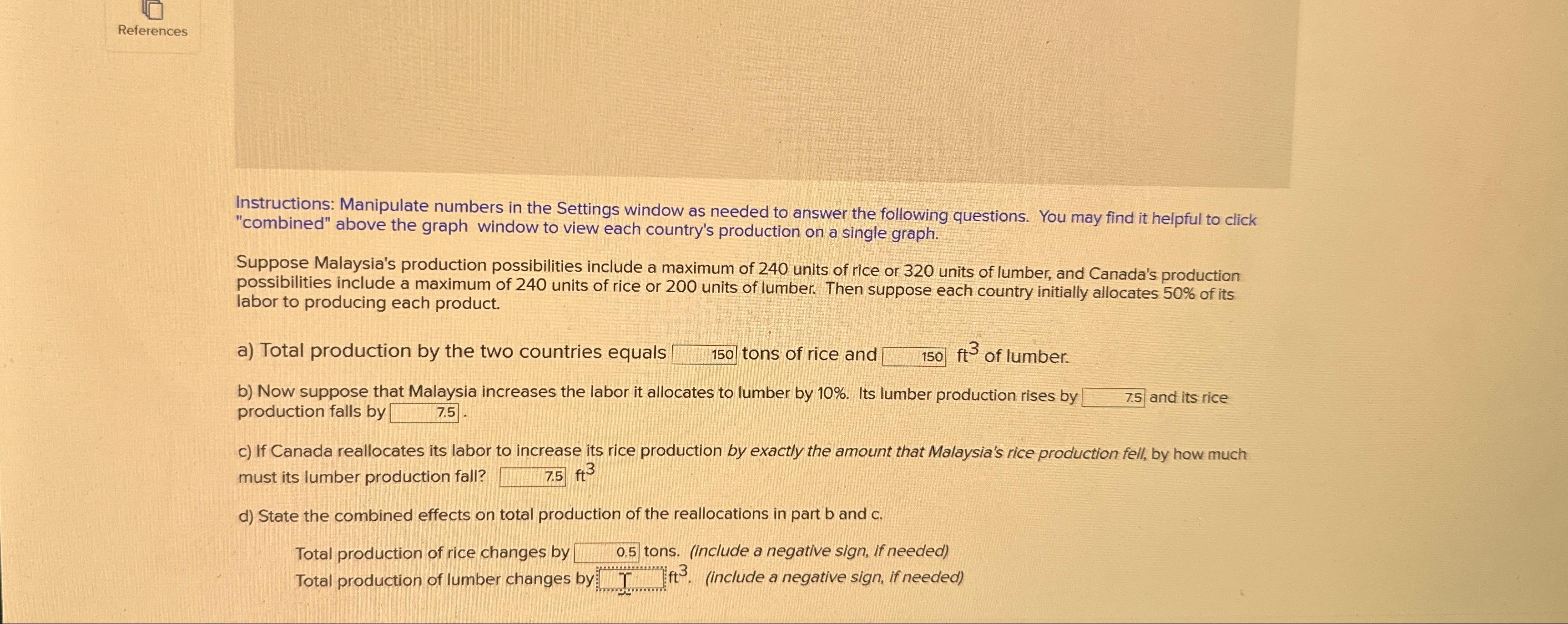 Solved Instructions: Manipulate numbers in the Settings | Chegg.com