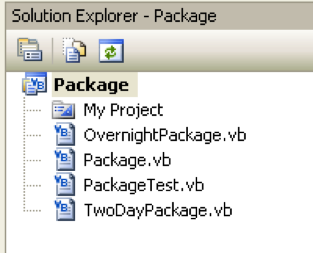 Solved Need Test Program and twoDayPackage Class(Package | Chegg.com