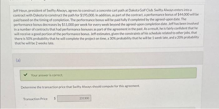 Solved contract with Dakota to construct the path for | Chegg.com