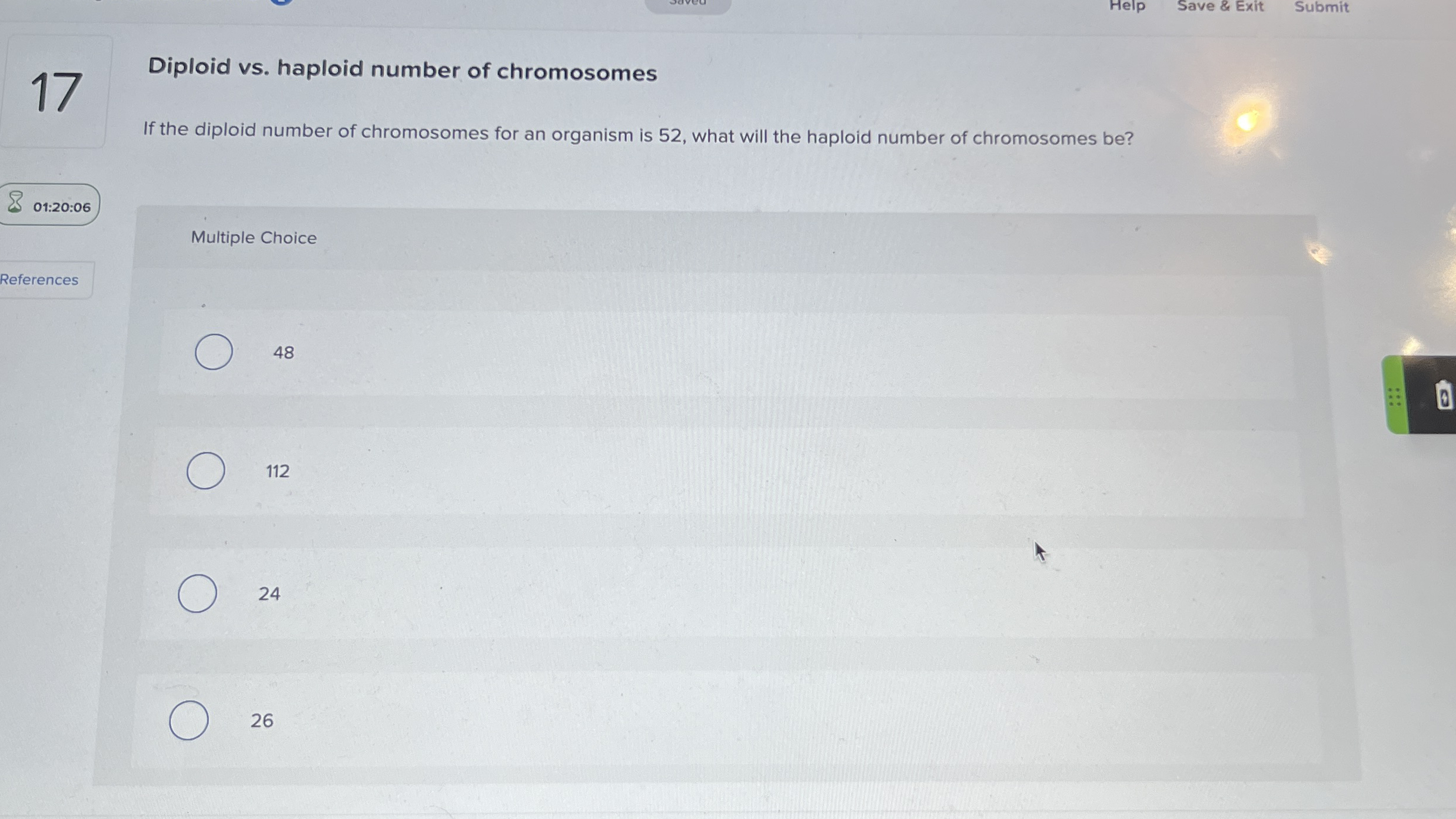 Solved Diploid vs. ﻿haploid number of chromosomesIf the | Chegg.com
