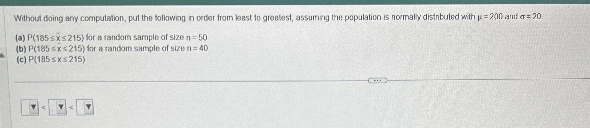 Without doing any computation, put the following in | Chegg.com