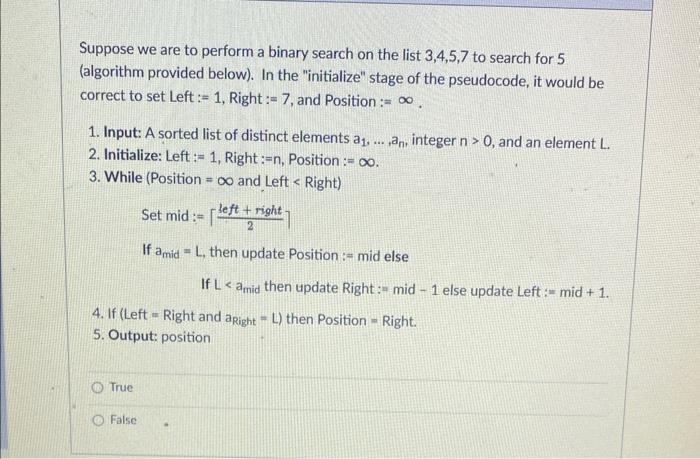 Solved Suppose we are to trace the algorithm that determines | Chegg.com