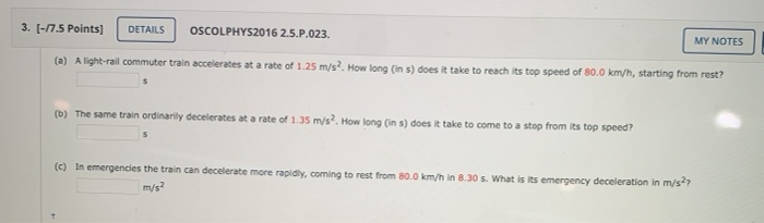 Solved 3 [ 17 5 Points] Details Oscolphys2016 2 5 P 023 My