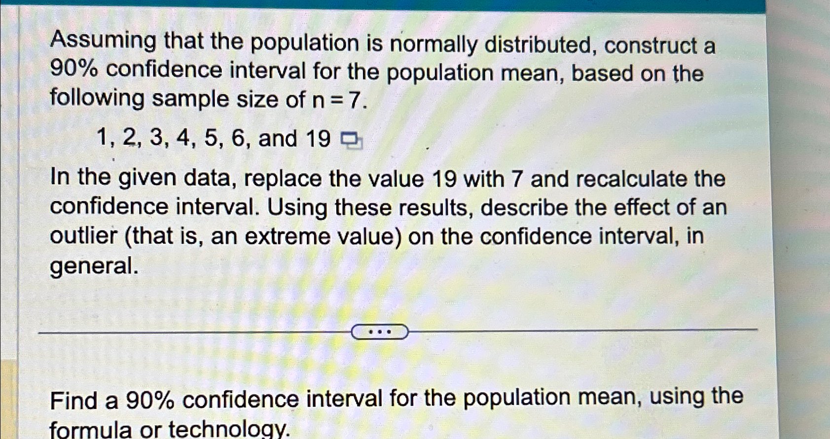 Solved Assuming that the population is normally distributed, | Chegg.com