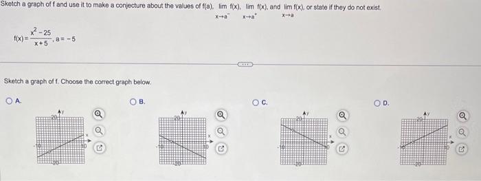 Solved Sketch a graph of f and use it to make a conjecture | Chegg.com