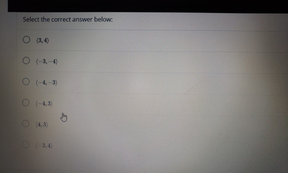 Solved QUESTION 491 POINT -> Given the points H(-5, -1) and | Chegg.com