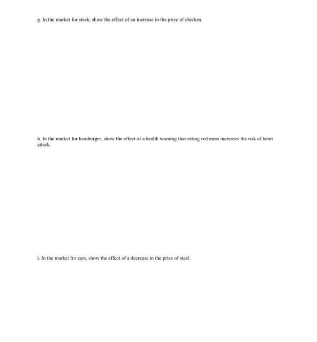 Solved 3. In each case below, using a standard supply and | Chegg.com