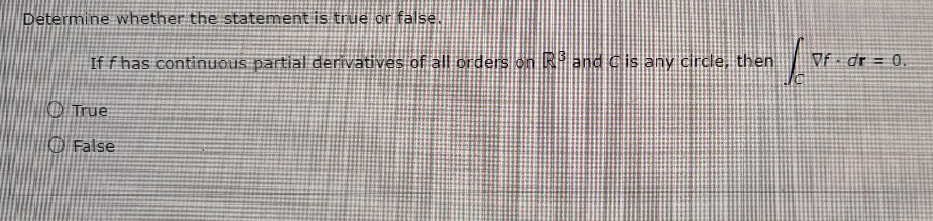 Solved Determine whether the statement is true or false. If | Chegg.com