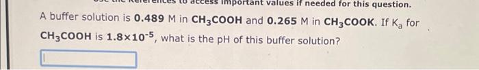 Solved A buffer solution is 0.328M in HF and 0.393M in KF. | Chegg.com