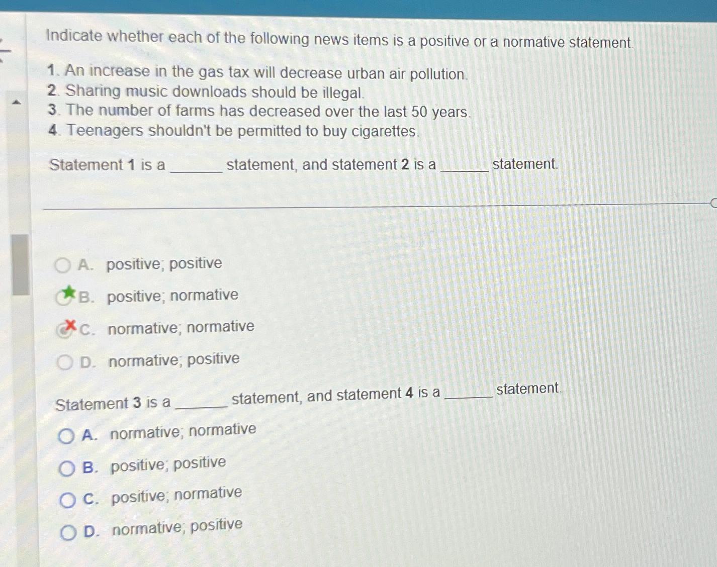 Solved Indicate whether each of the following news items is | Chegg.com