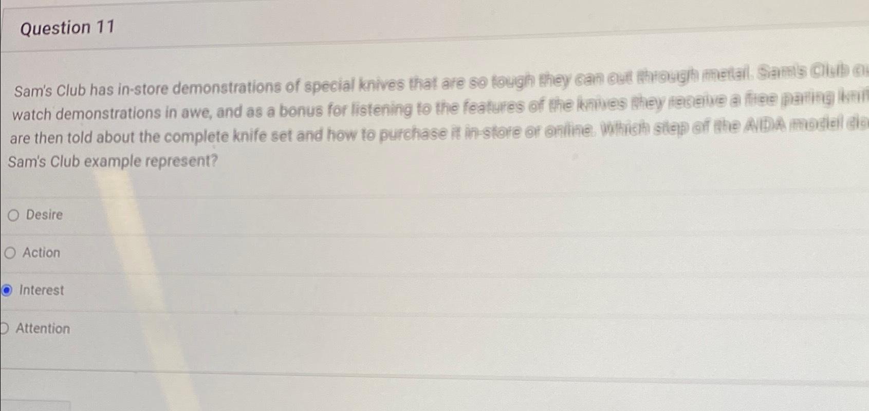 Solved Question 11 Sam's Club example | Chegg.com Solved Question 11 Sam's Club example | Chegg.com