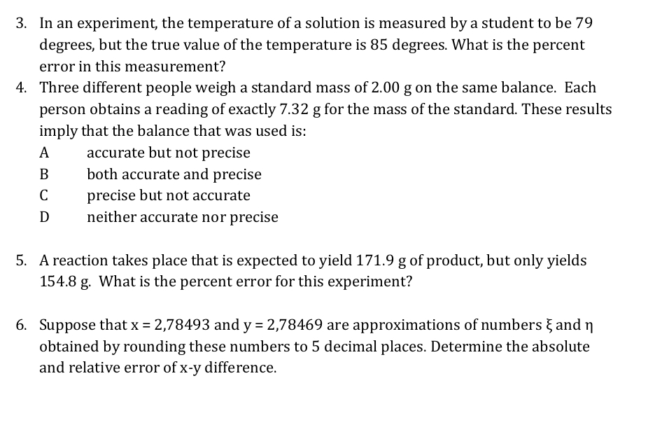 Solved In an experiment, the temperature of a solution is | Chegg.com