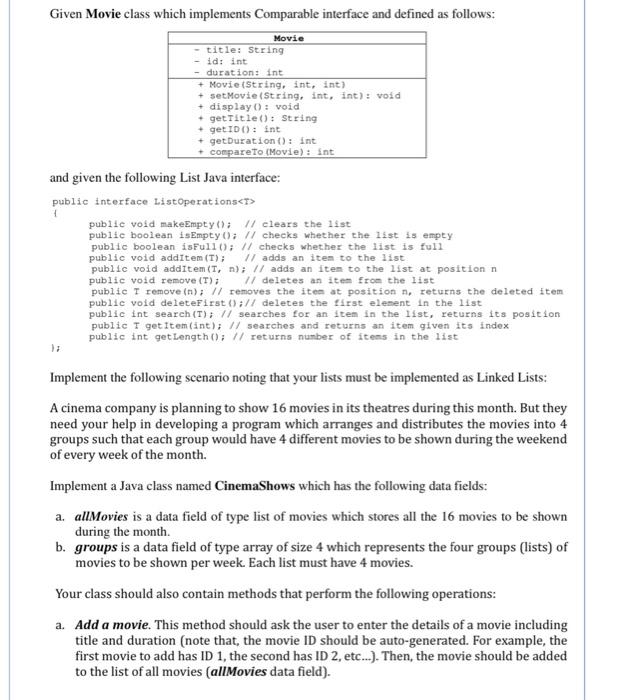 Solved dear kindly paste the code clearly with comments and | Chegg.com