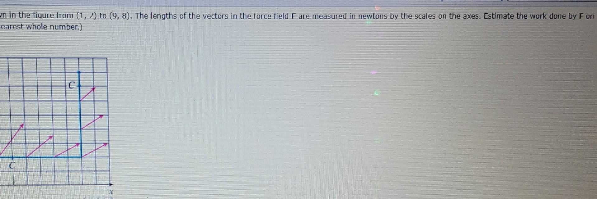 Solved An object moves along the curve C shown in the figure | Chegg.com