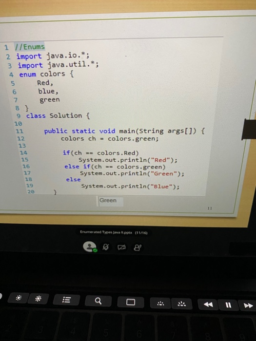 Solved run this code and find an output of this code. make | Chegg.com