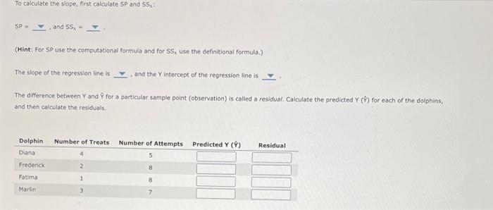 Solved 5. Computing the regression line and making | Chegg.com