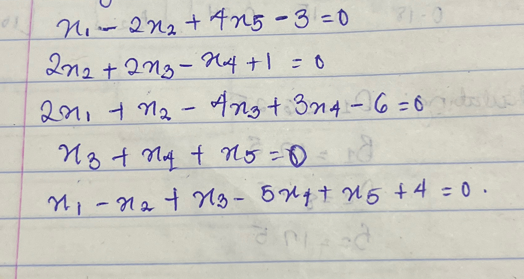 Solve using gaussian elimination | Chegg.com