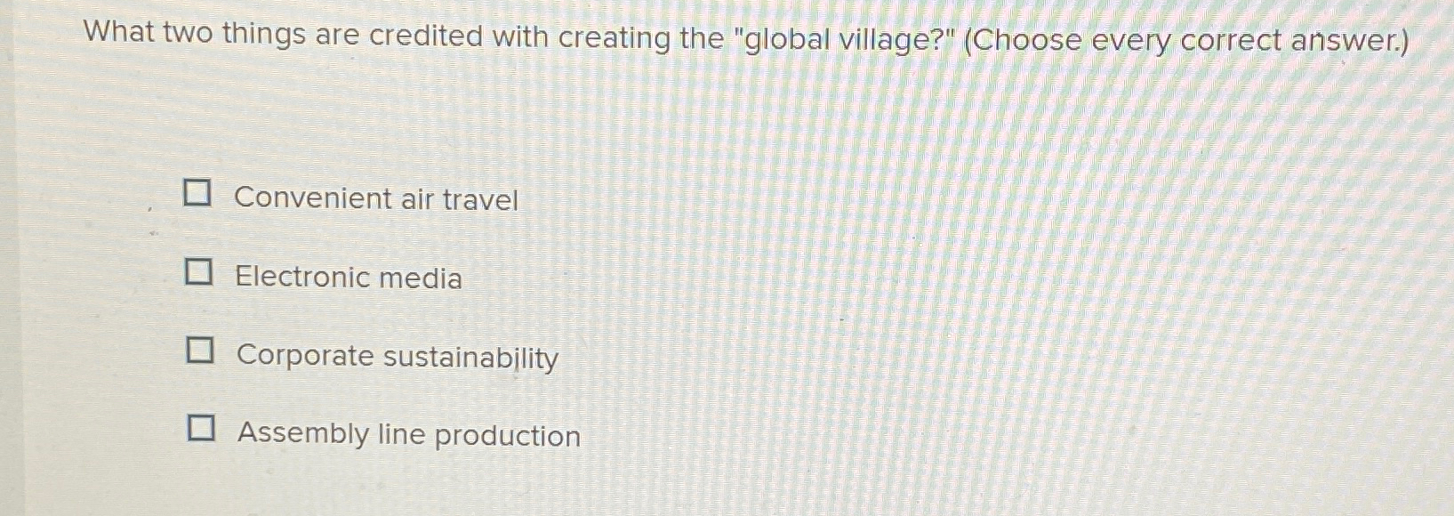 Solved What two things are credited with creating the | Chegg.com