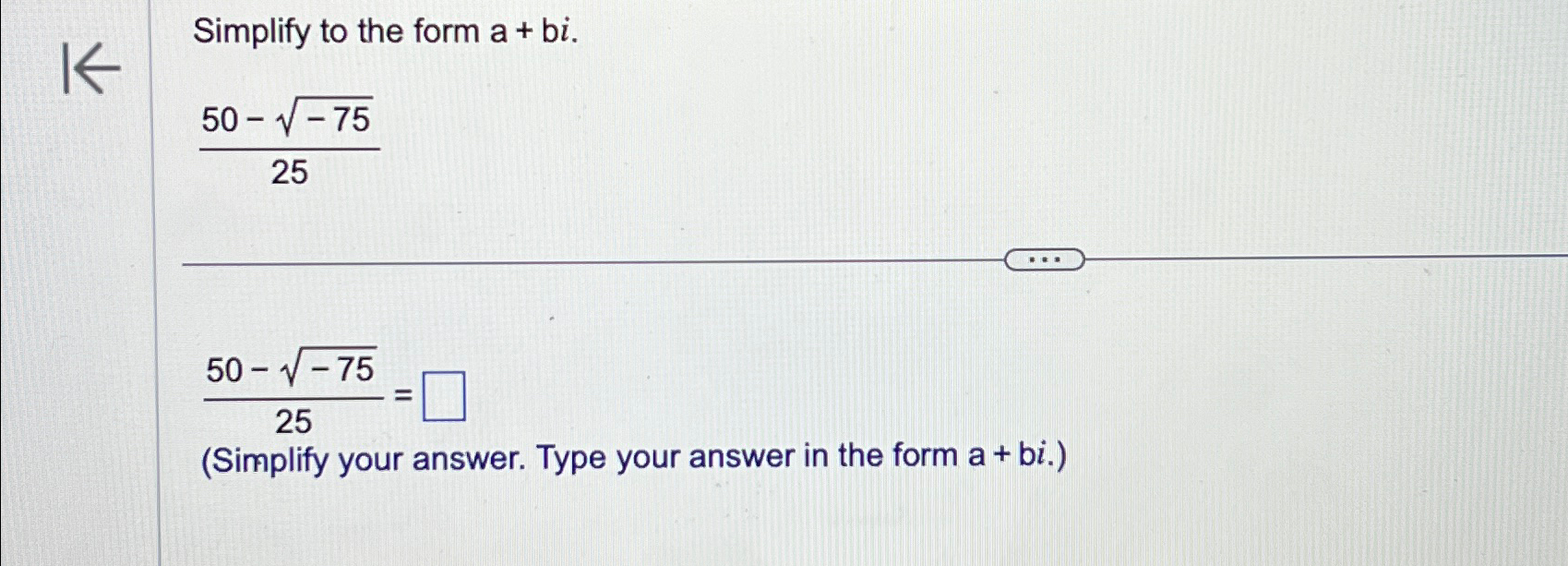 Solved Simplify to the form | Chegg.com